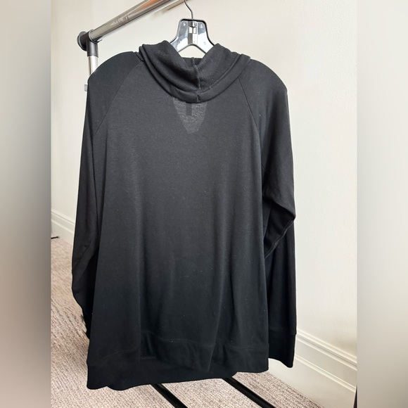 GAIAM | Sweaters | Gaiam Black Cowlneck Pullover | Poshmark